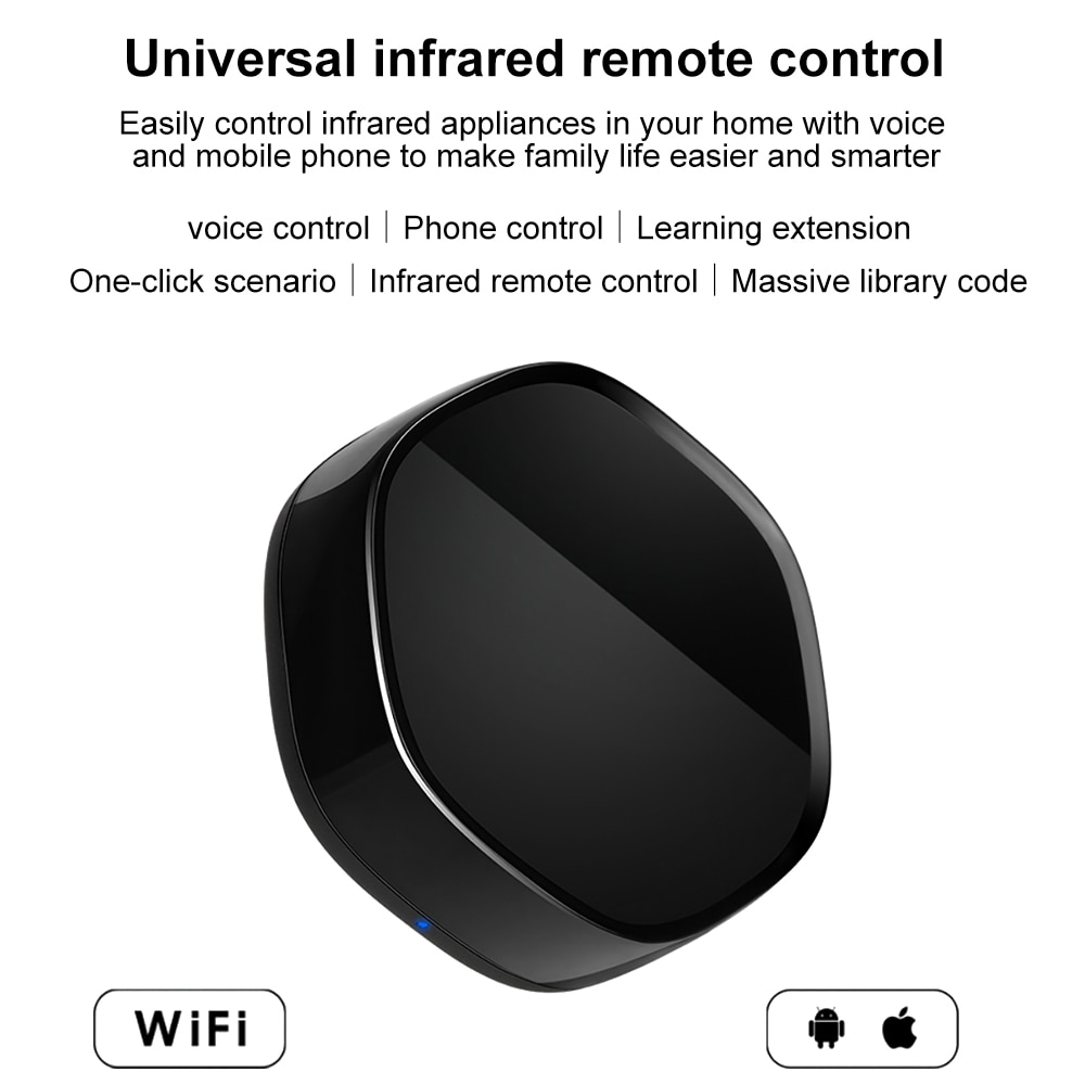 Tuya universal smart home wifi ir infrarød fjernbe... – Grandado