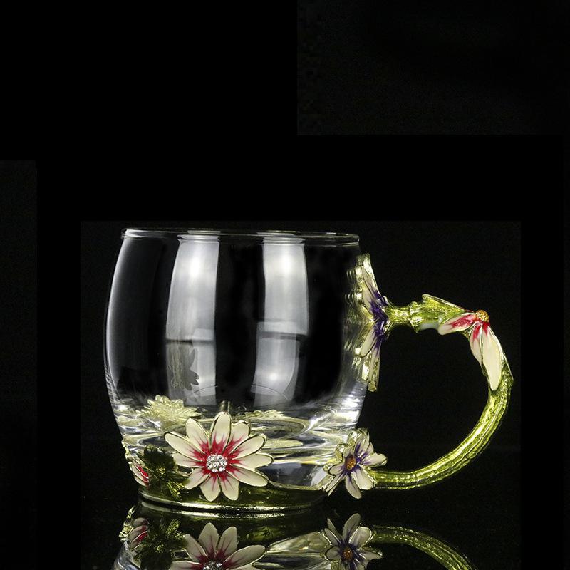 Single Layer Daisy Enamel Cup High Temperature Res... – Vicedeal
