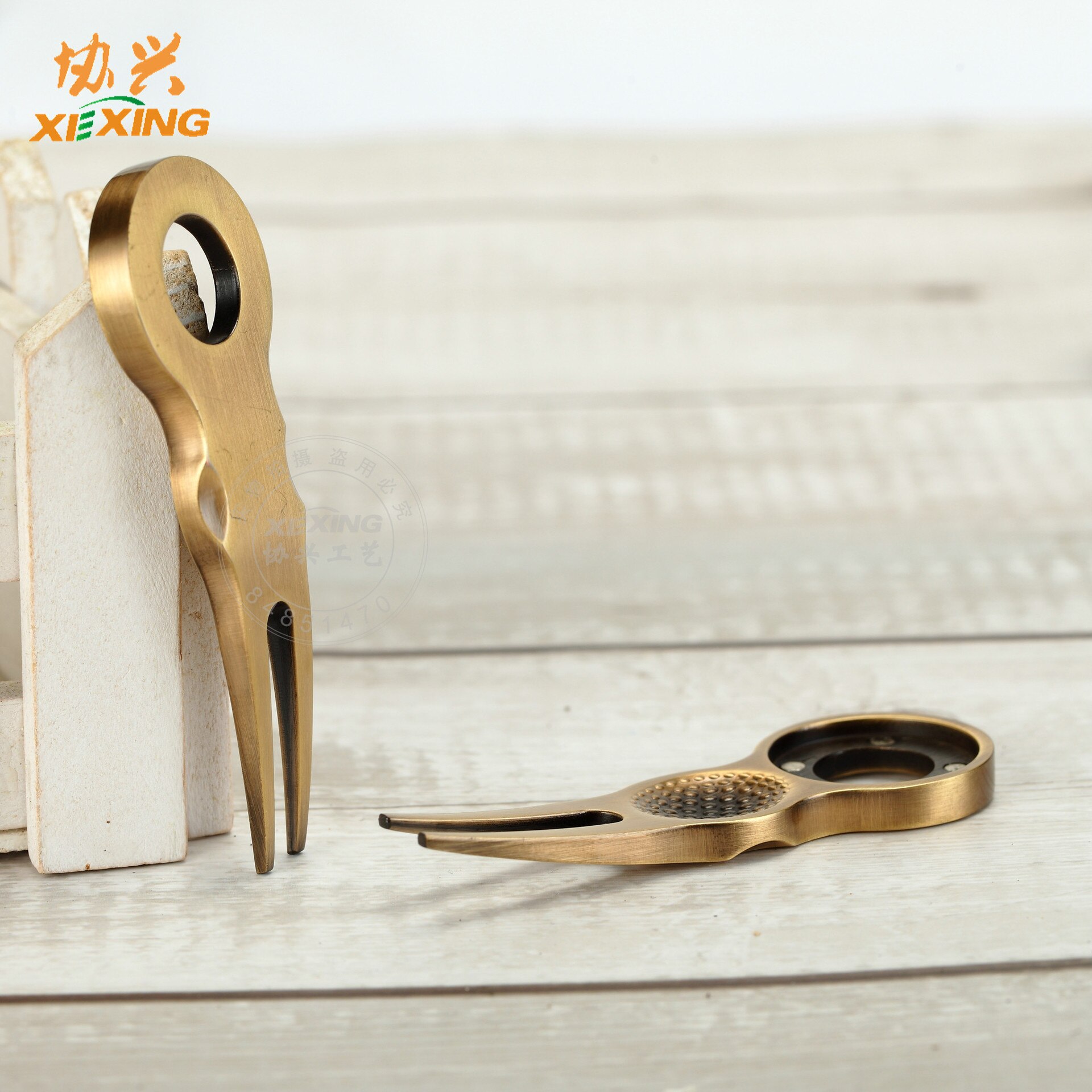 Golf Green Ball Yoke Zinc Alloy Golf Ball Marker Metal Ball Yoke Silver ...