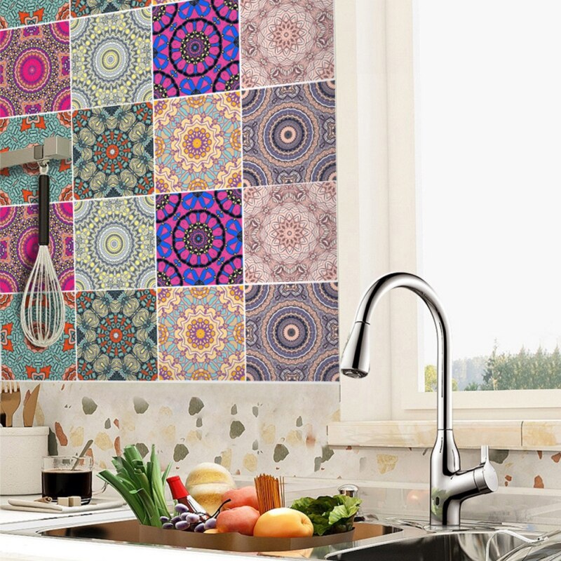 Decoratieve Tegel Stickers Schil En Stok Behang Ze... – Vicedeal