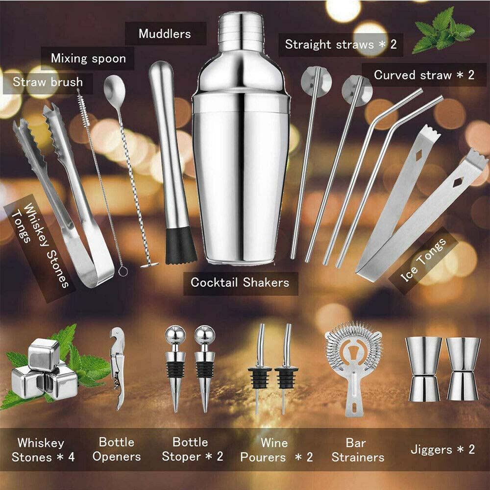 22 Stks/set Cocktail Shaker Meerdere Stukken Barma... – Grandado