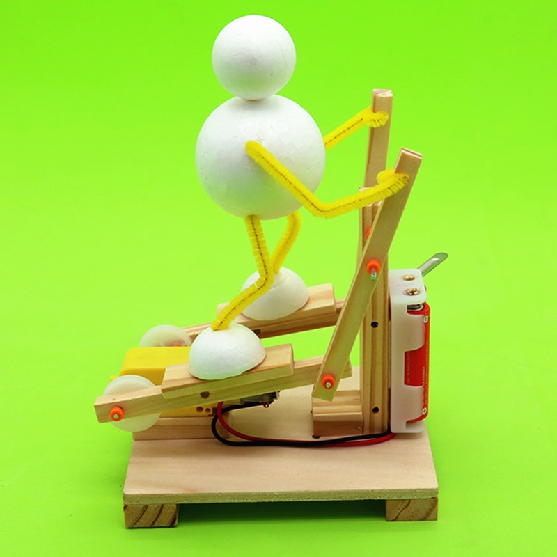 DIY wooden stepper science toy assembly elliptical... – Vicedeal