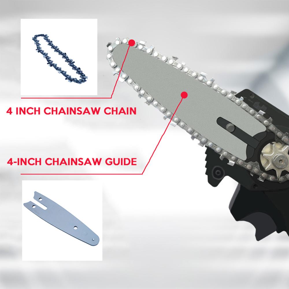 2pcs Chainsaw Chain 4 Inch Mini Steel Chainsaw Cha... – Vicedeal