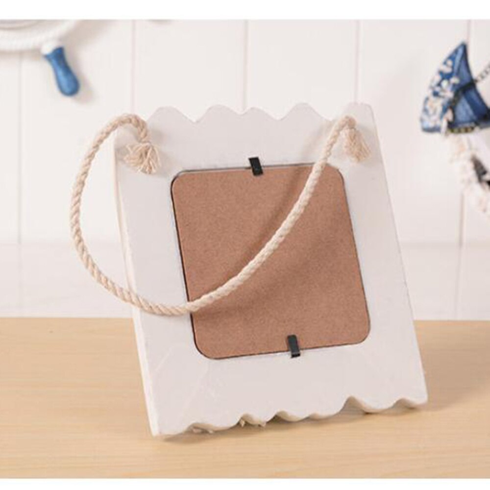 Modern DIY Wooden Photo Frames Romantic Sea Medite... – Grandado