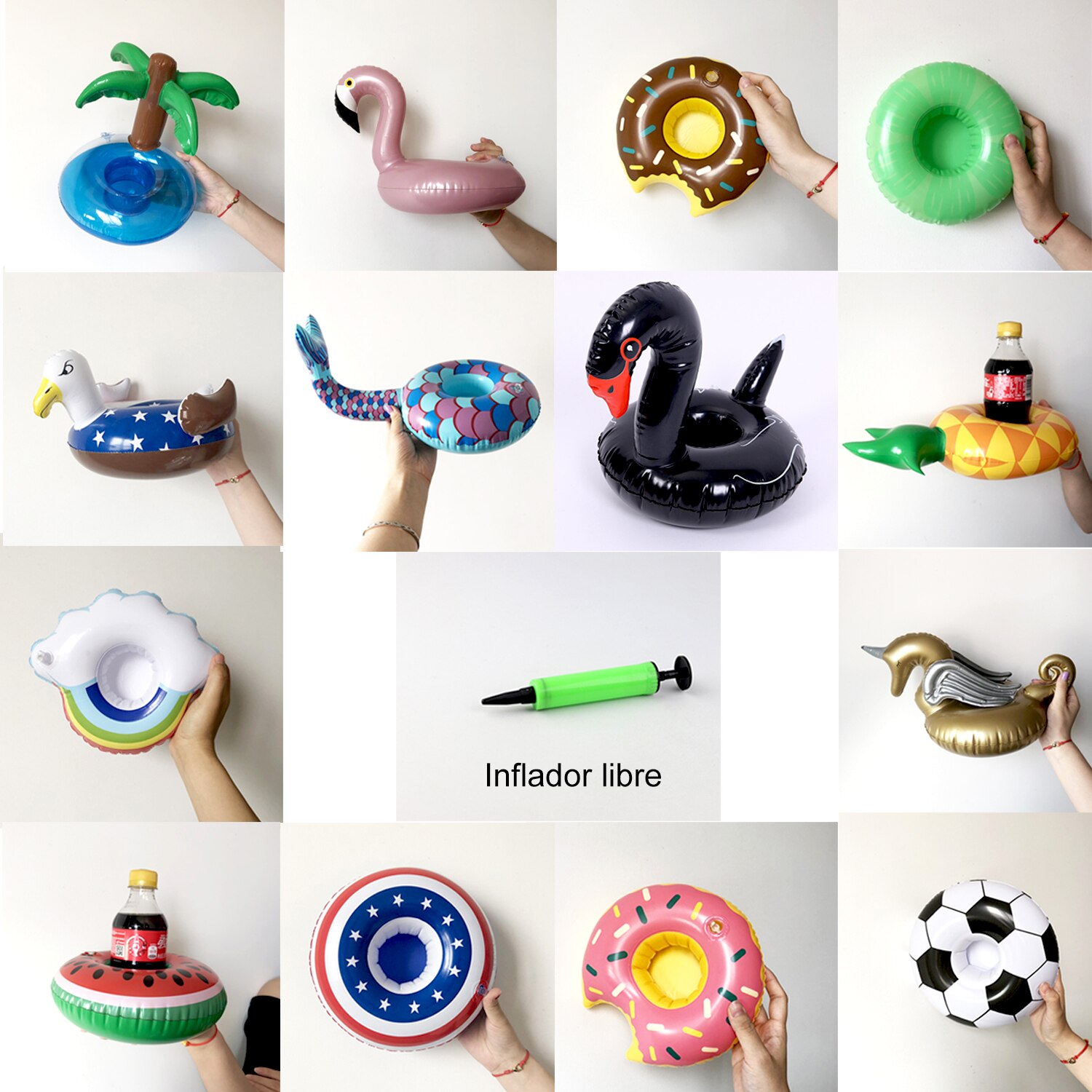 Bunch sell Mini Fruit Shape Inflatable Water Swimm... – Grandado