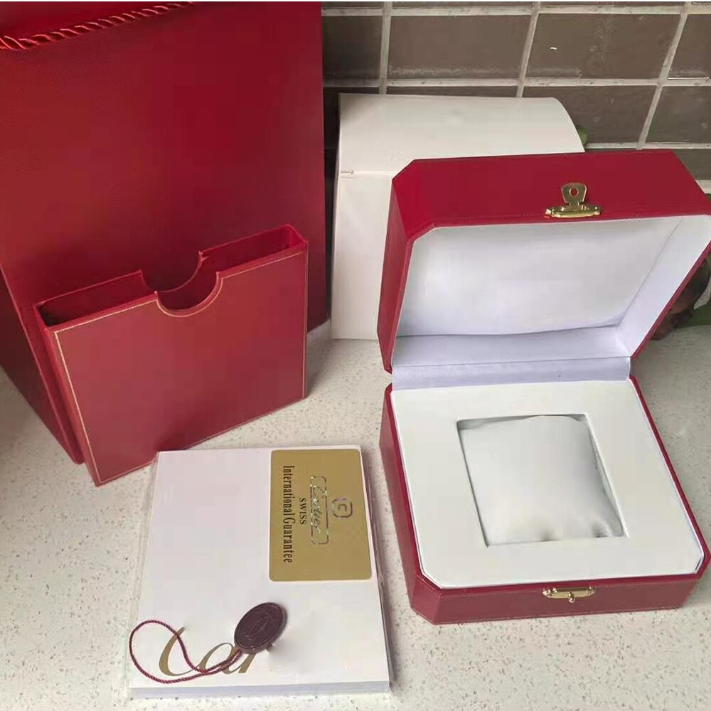 Horloge Rode Doos Vierkante Originele Rode Doos Ho... – Vicedeal