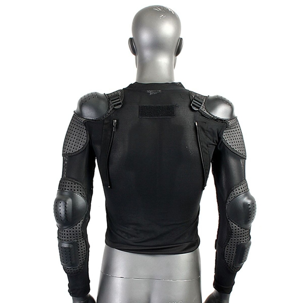 Full Body Motorcycle Riding Jacket Armor Spine Sho... – Vicedeal