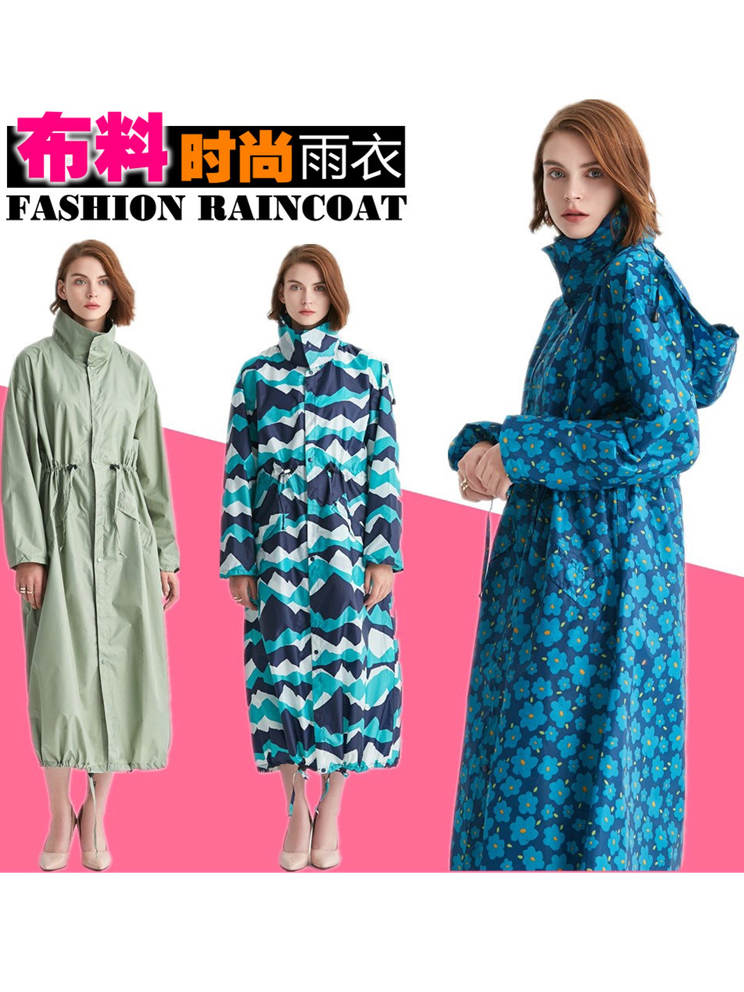 Waterdicht Scooter Nylon Regenjas Vrouwen Plastic ... – Grandado