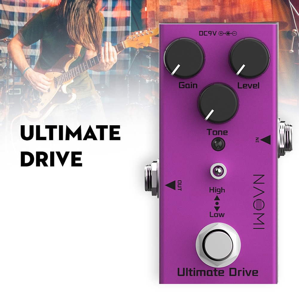 Naomi nep -02 ultimate drive gitaar effectpedaal m... – Vicedeal