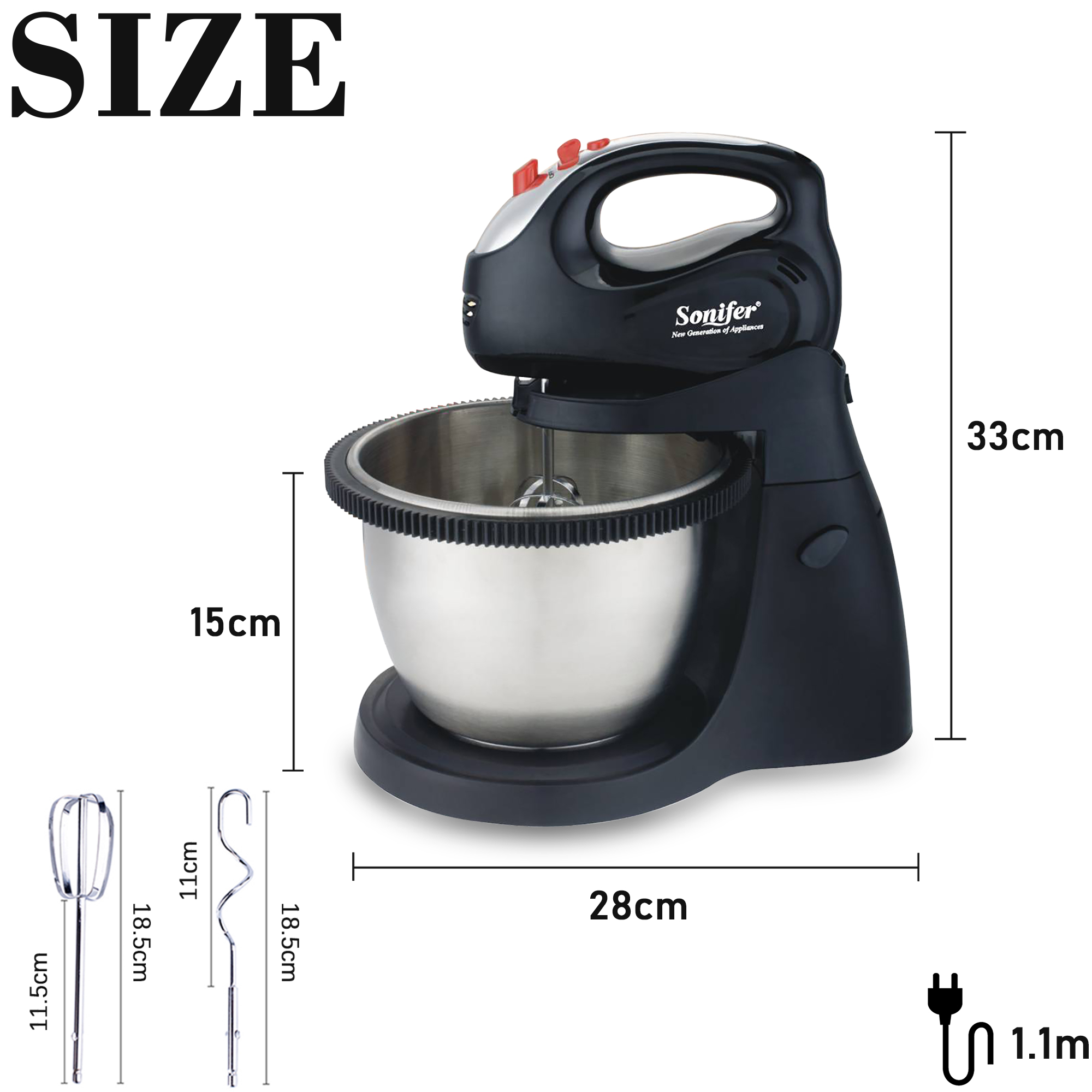 Multifunction Large size Table Electric Food Mixer... – Grandado