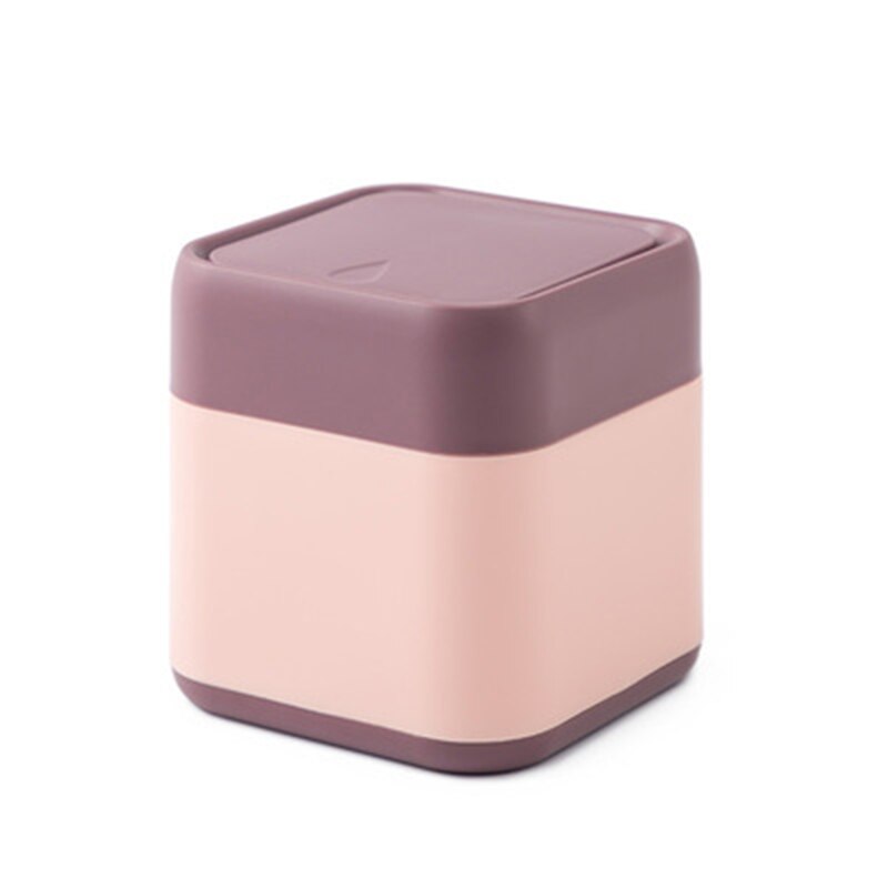 Mini Dustbin Desktop Garbage Basket Family Office ... – Grandado