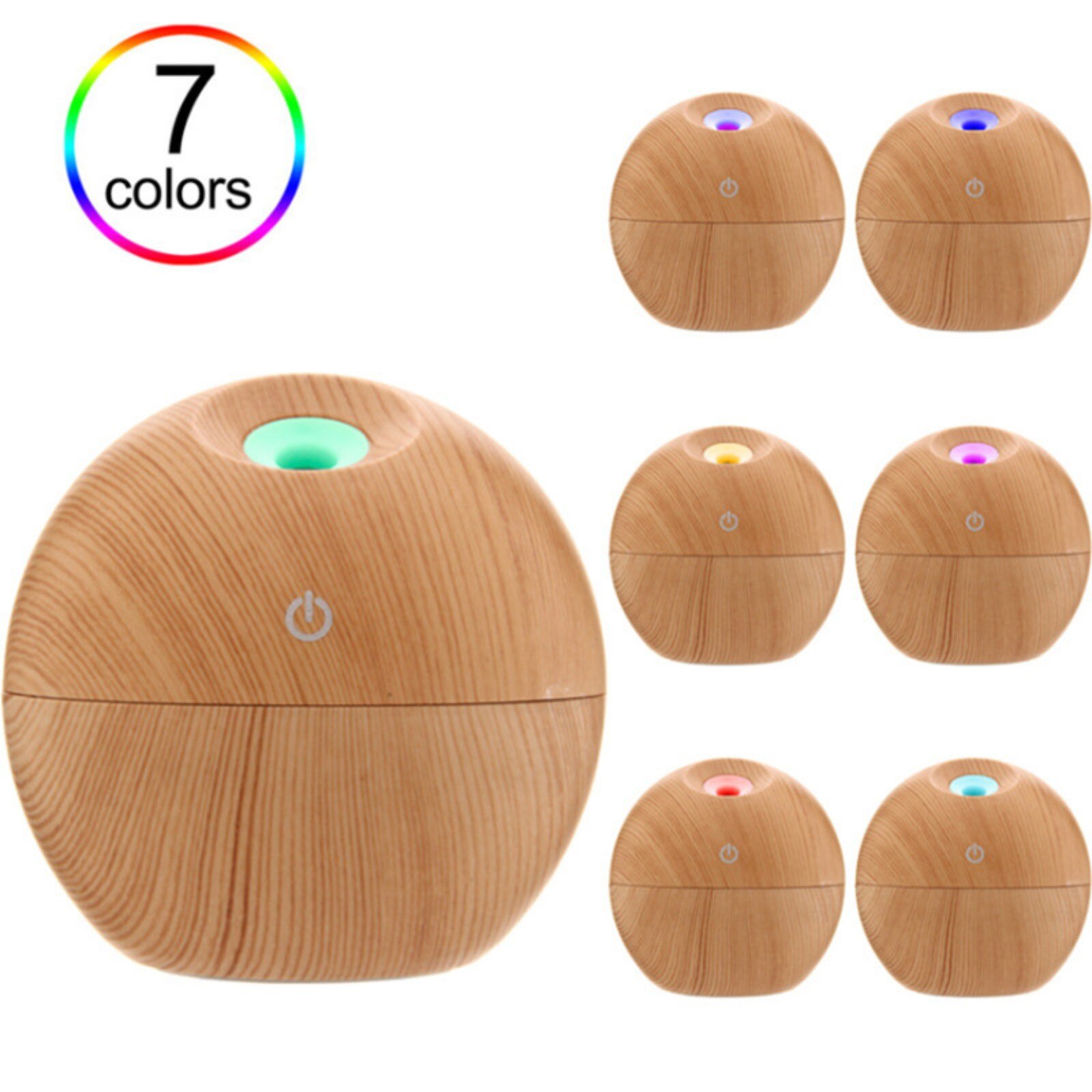4# 130ml Usb Aroma Air Purifier Cool Mist Humidifi... – Grandado