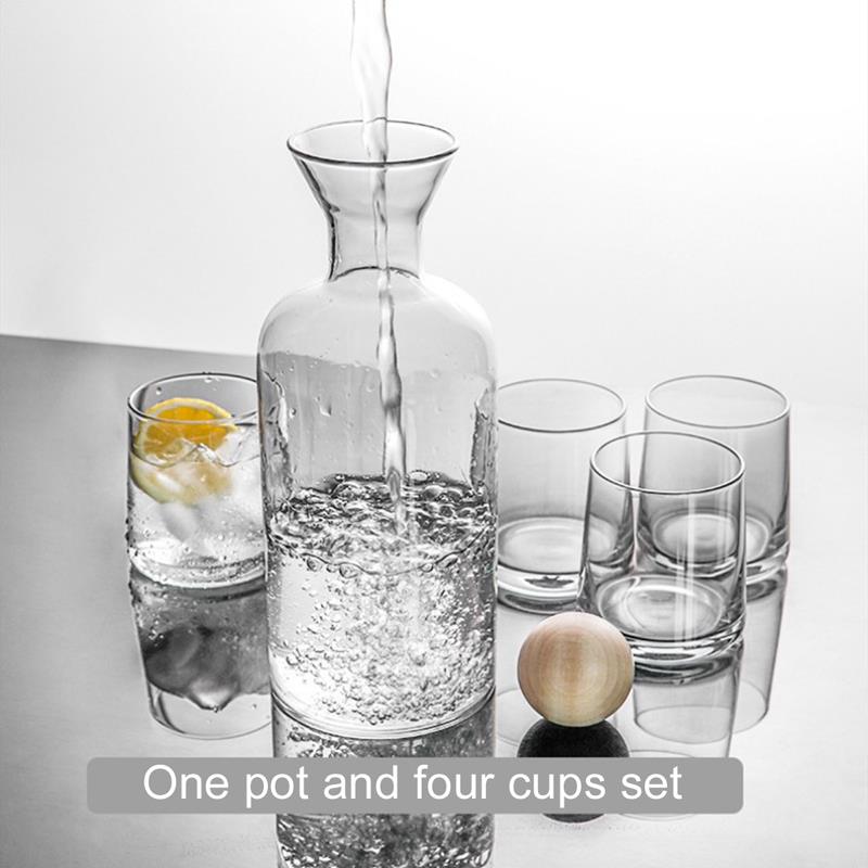 Water Carafe Large Capacity Glass Water Pitcher Ju... – Grandado