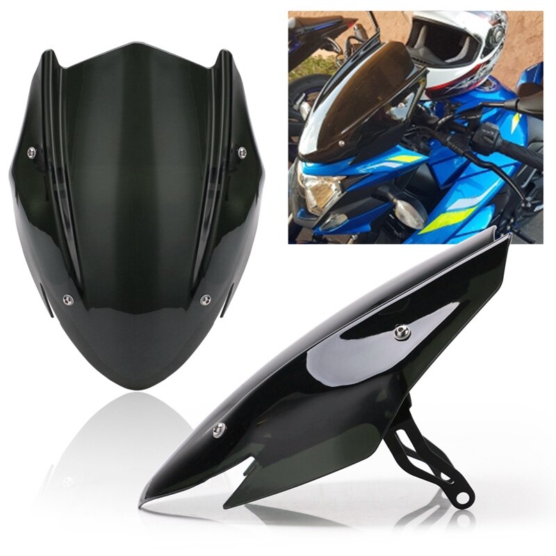 for Suzuki GSX-S750 GSXS750 GSXS 750 Windscreen Wi... – Grandado