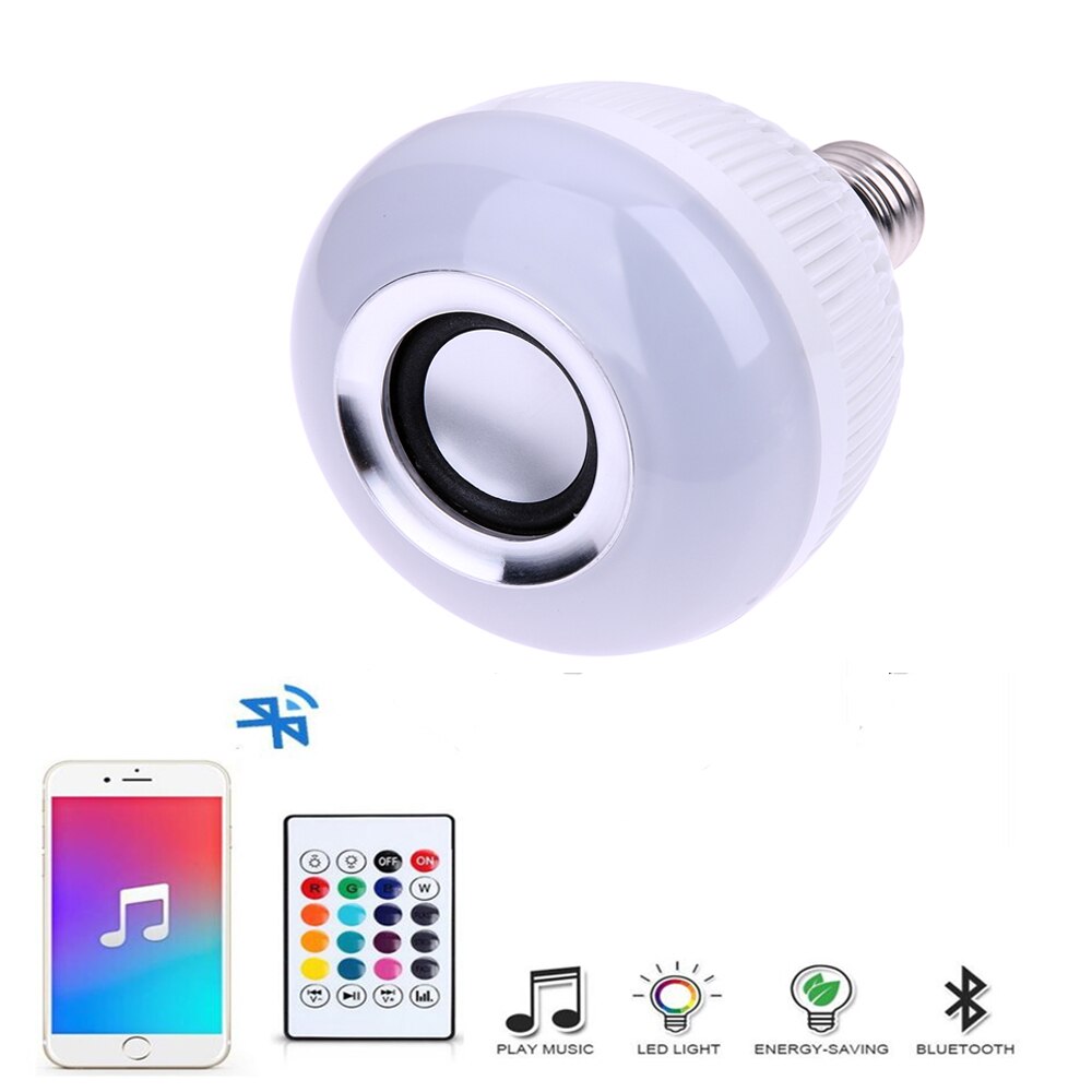 12 W E27 Dimmbare Led-lampe Wireless Smart Bluetoo... – Vicedeal