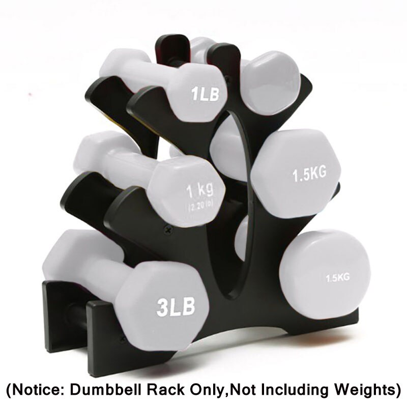 Dumbbell Rack Triangle Small Big Leaves Shape Dumb... – Vicedeal