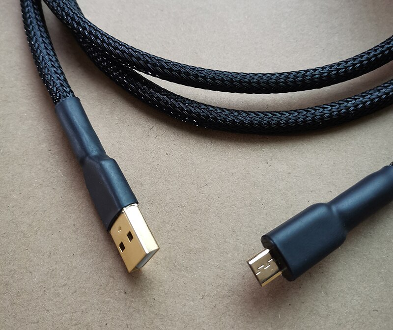 OTG usb line hifi USB cable Dual magnetic ring Gol... – Grandado