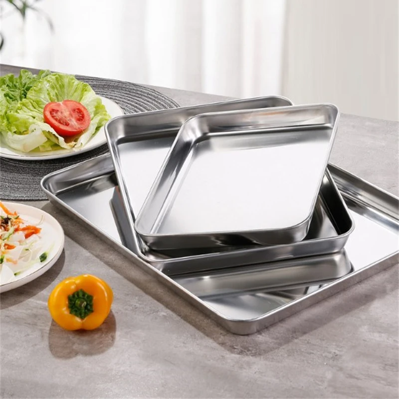 Kitchen Rectangle Stainless Steel Food Storage Ser... – Grandado