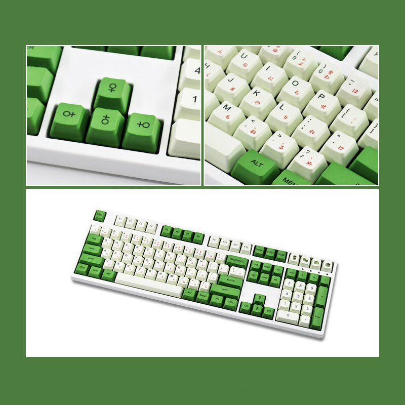 108 Key Mechanical Keyboard Keycaps Japanese Match... – Grandado