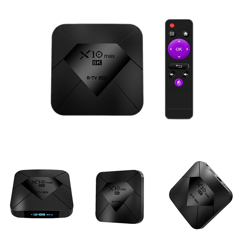 X10 MAX TV BOX Android 9.0 5G Dual WIFI BT4.0 USB ... – Vicedeal