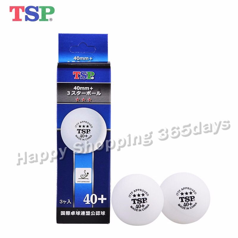 TSP 3-Star 40mm+ Poly Table Tennis Balls (Seamed) ... – Grandado