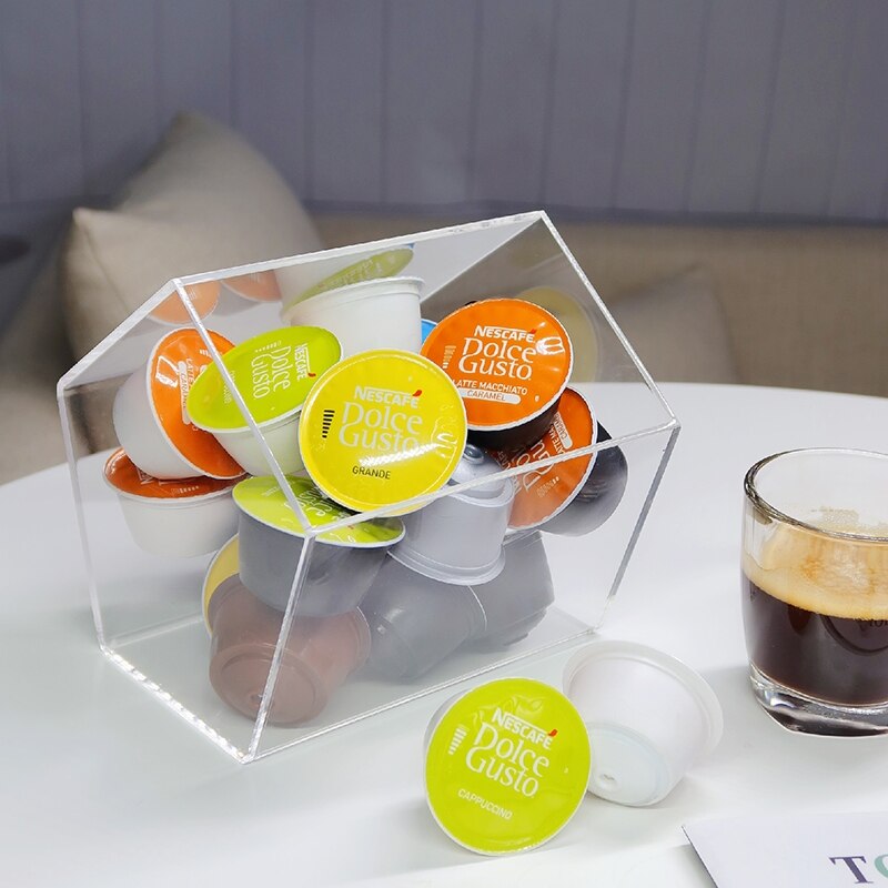 Acrylic Coffee Pod Capsule Storage Basket Dolce Gu... – Grandado