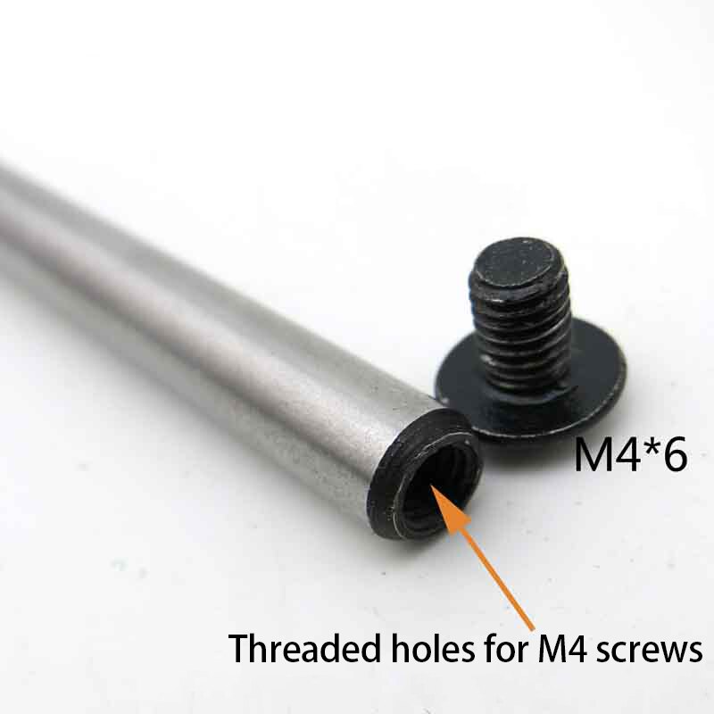 Perforated steel shaft model axle DIY production m... – Grandado