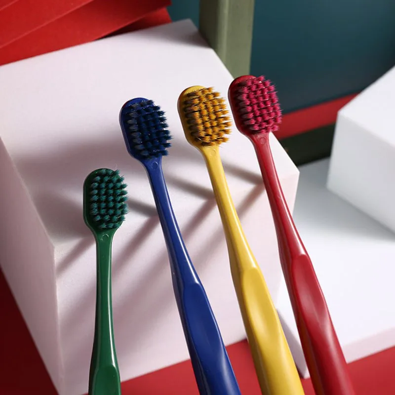 4Series Soft-haired Wide-headed Toothbrush Bamboo ... – Grandado