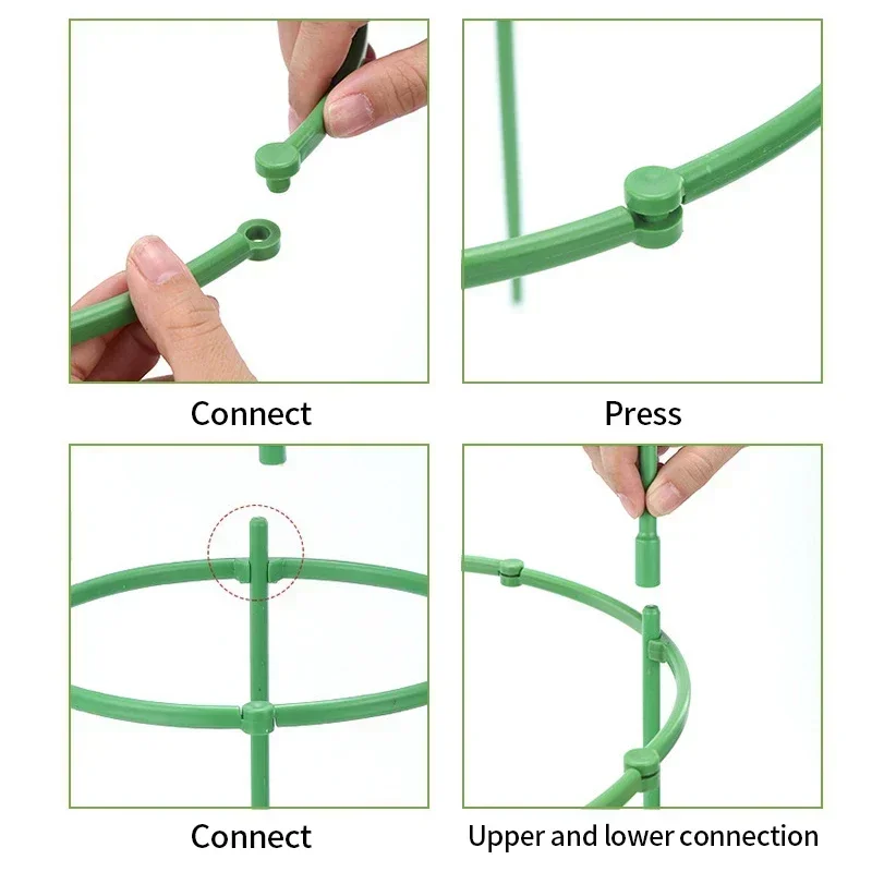 12 Set Plant Support Pile Half Round Climbing Vine... – Grandado