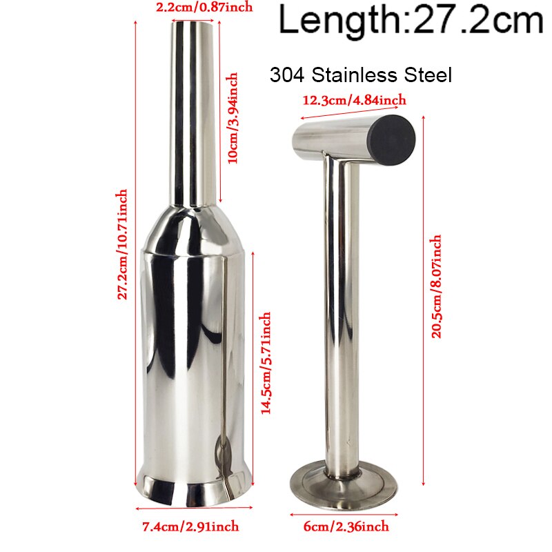 304 Stainless Steel Sausage Stuffer With Filling N... – Grandado