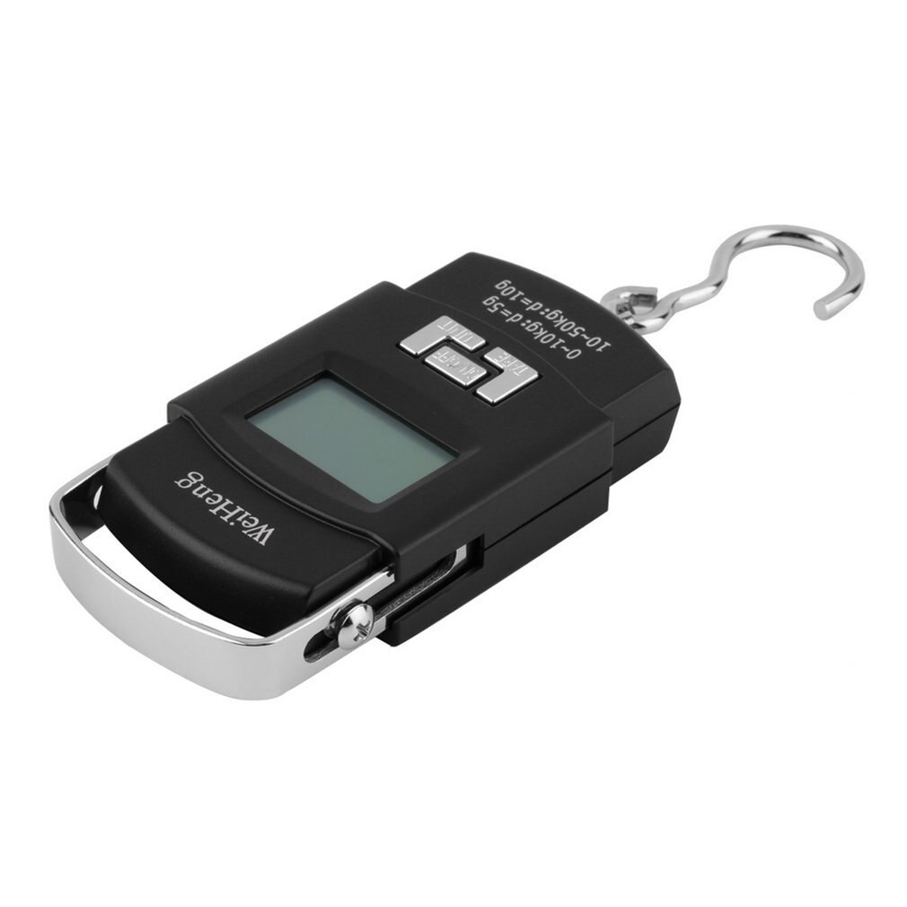 50kg 5g LCD Screen Digital Hanging Scale with Back... – Vicedeal