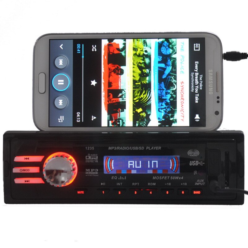 1 Din size 12V Auto radio MP3 Player stereo Sound ... – Vicedeal