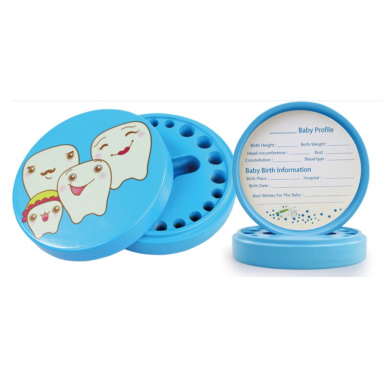 Cute Wood Baby Teeth Box Save MILK TEETH storage b... – Grandado