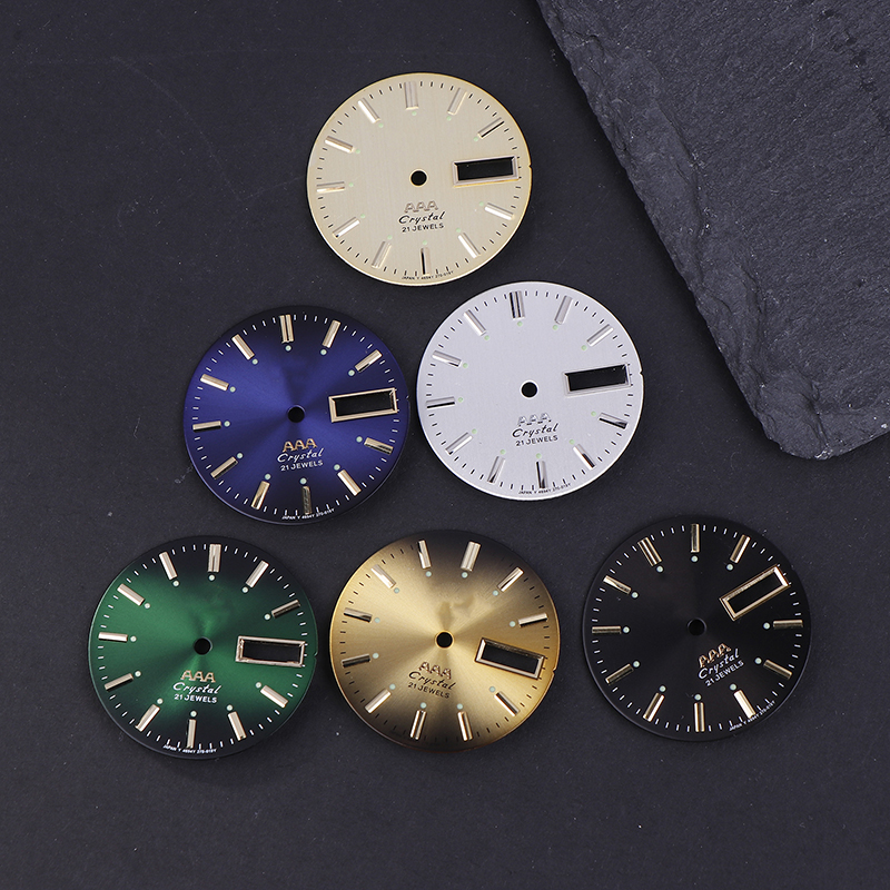 Vintage Watch Dial DIY Parts 3 A Dual Calendar Lit... – Grandado