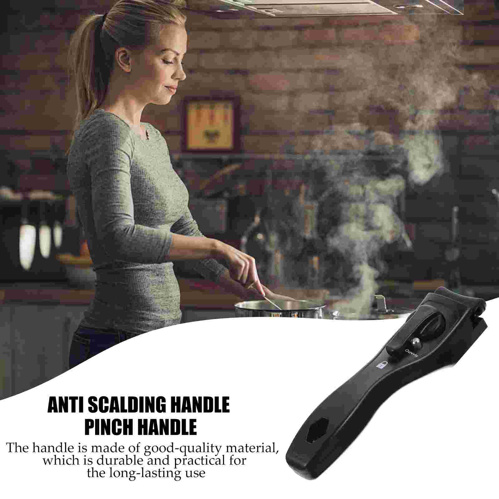 1Pc Universal Fry Pan Handle Heat Resistant Bakeli... – Grandado