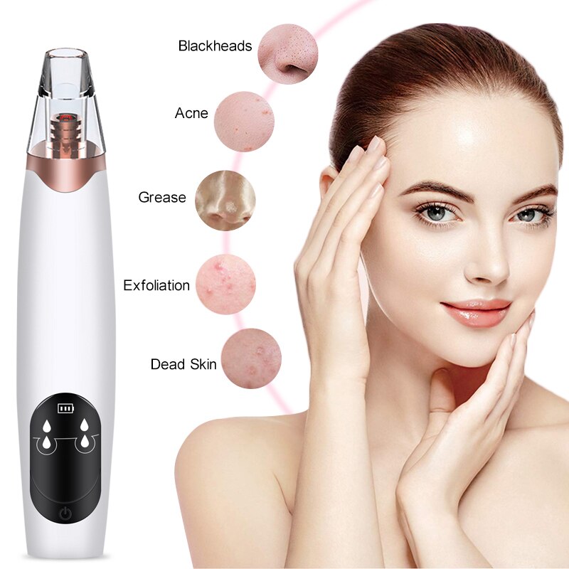Blackhead Remover Face Pore Vacuum Skin Care Acne ... – Grandado
