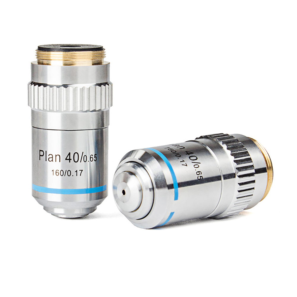 Microscope Plan Achromatic Objective Lens 4x 10x 2 Grandado