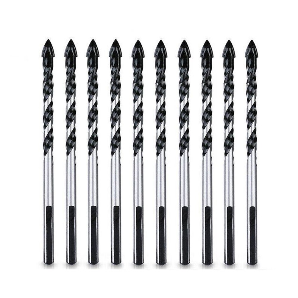10pcs Hard Alloy Triangle Drill Bits 6/8mm Wall Ce... – Grandado