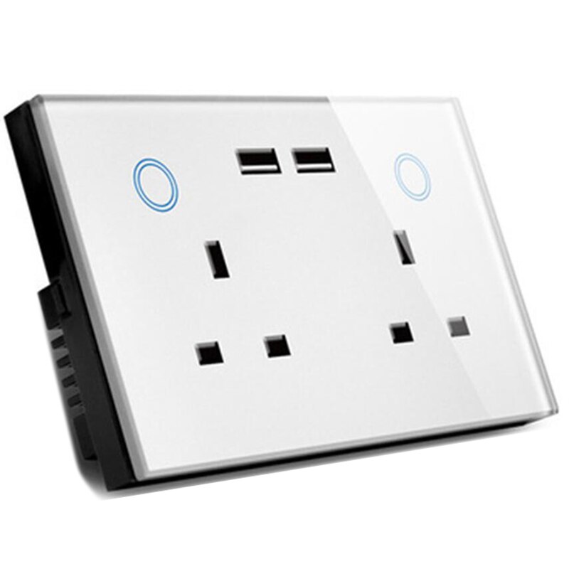 UK Plug, WIFI Smart USB Wall Socket UK Power Plug ... – Vicedeal
