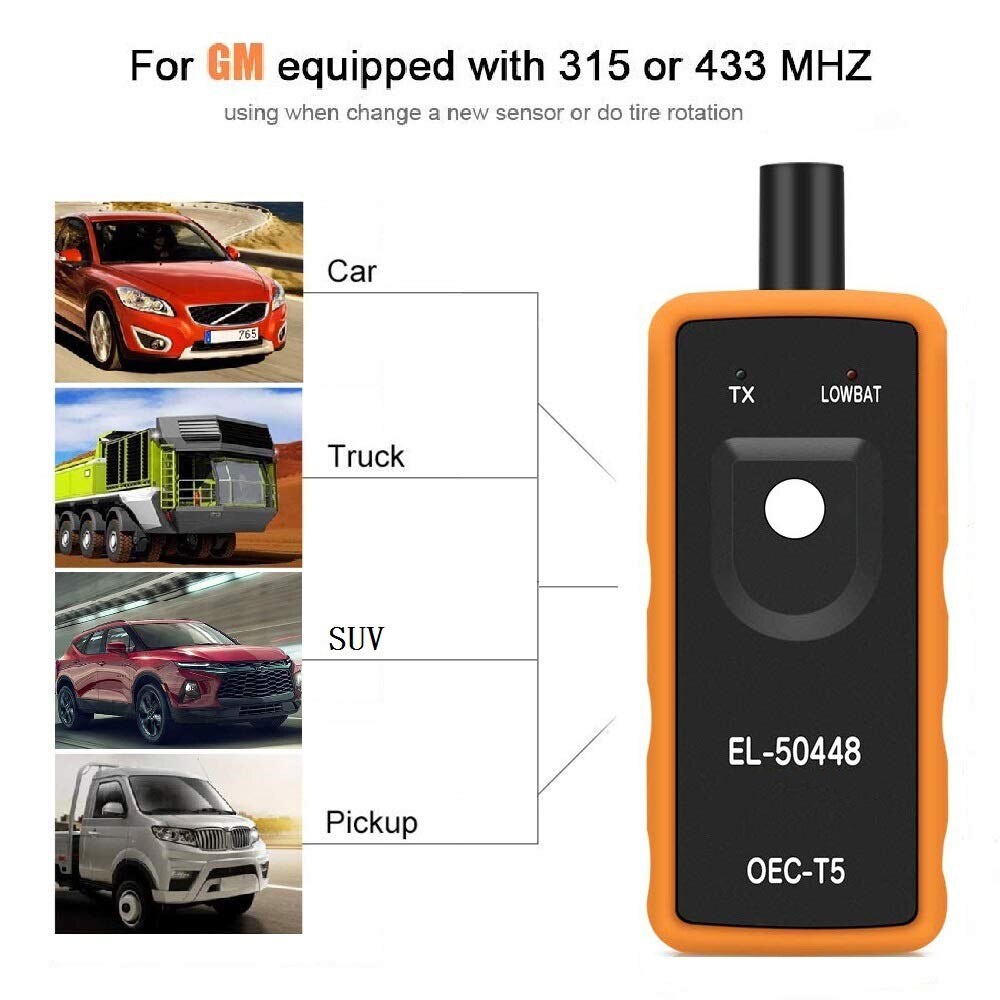 Carrmovil Auto Tire Pressure Monitor Sensor TPMS R... – Grandado