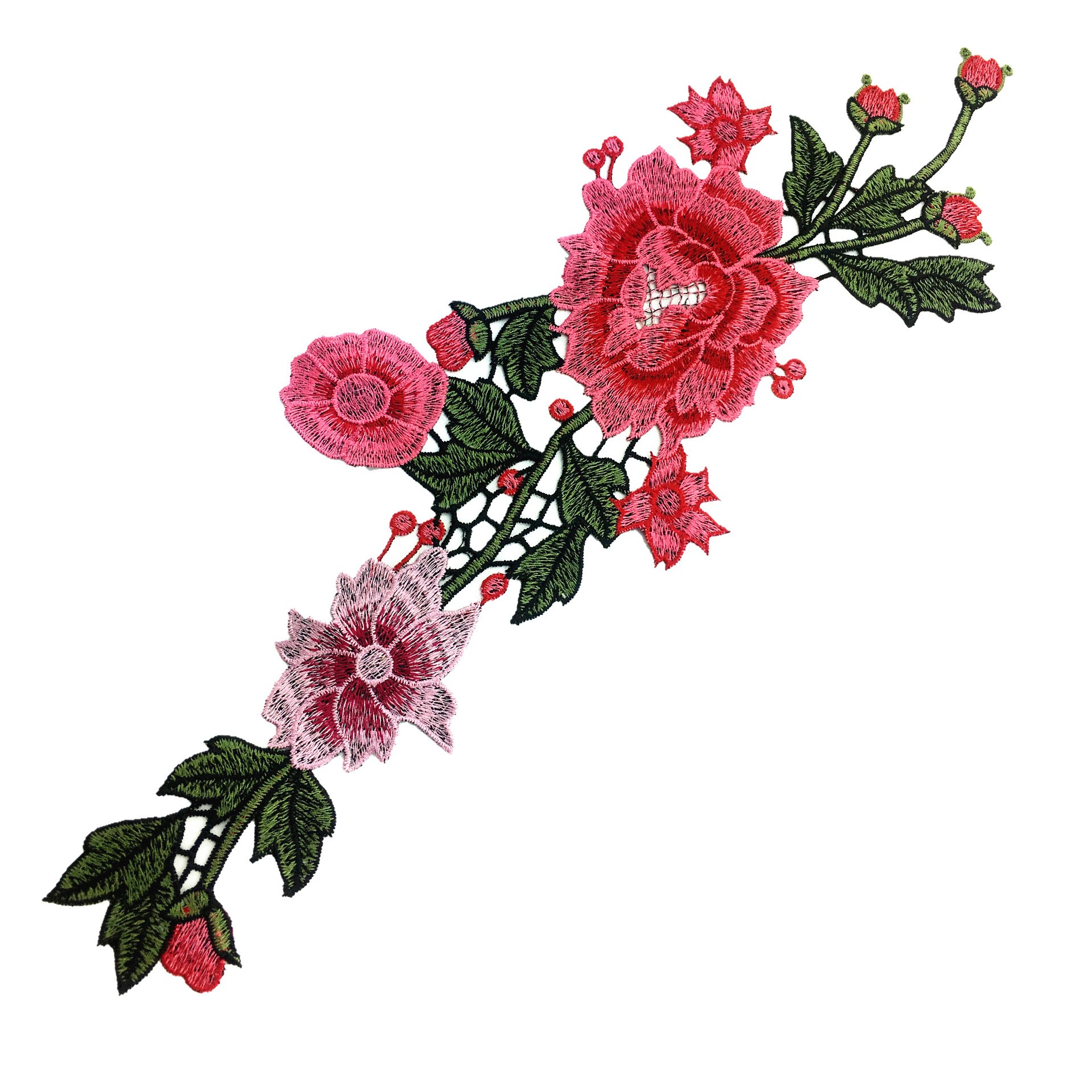 Mode Diy Applique Water Oplosbare Borduurwerk Kost... – Grandado