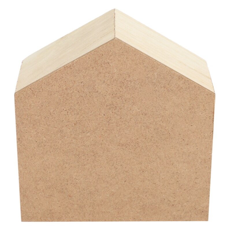 Vintage Huis Vorm Perpetual Kalender Houten Bureau... – Grandado