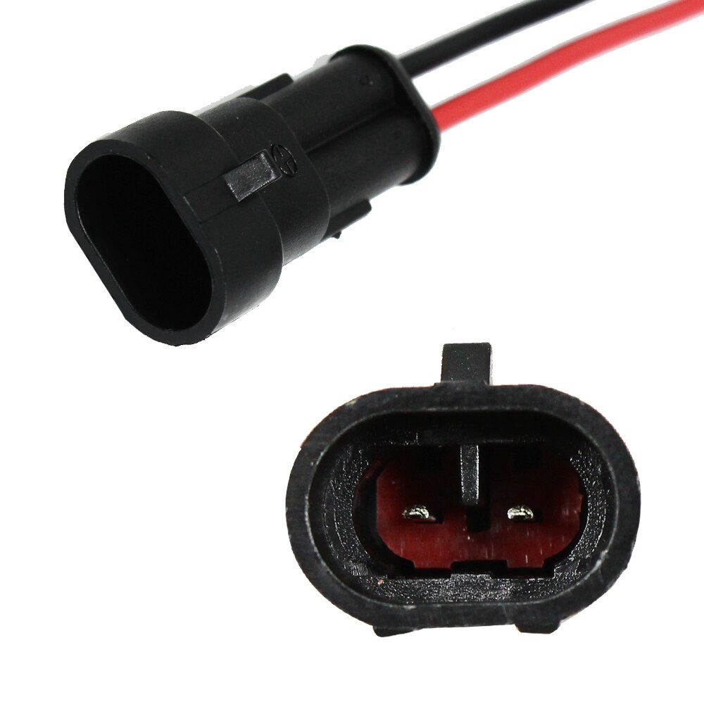 YUNPICAR 5Kit 2 Pin Way 16 AWG Car Waterproof Conn... – Grandado