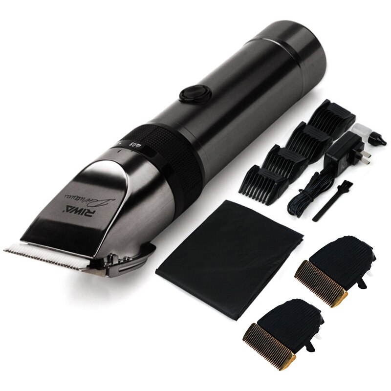 RIWA 100V-240V Hair Trimmer Hair Clipper Rechargea... – Grandado