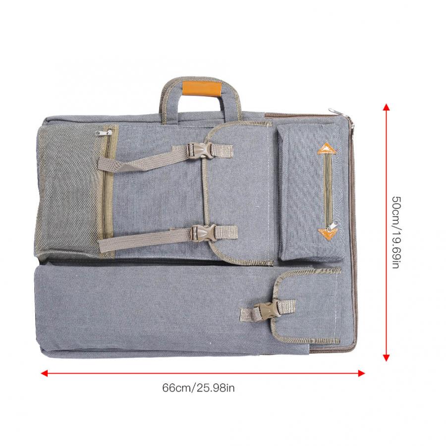 Canva Multi-Function Large Art Bag Outdoor Waterpr... – Vicedeal