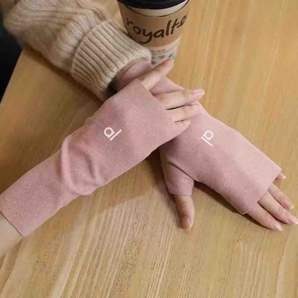 Al Yoga Gloves Women's Winter Velvet Warm and Cold... – Grandado