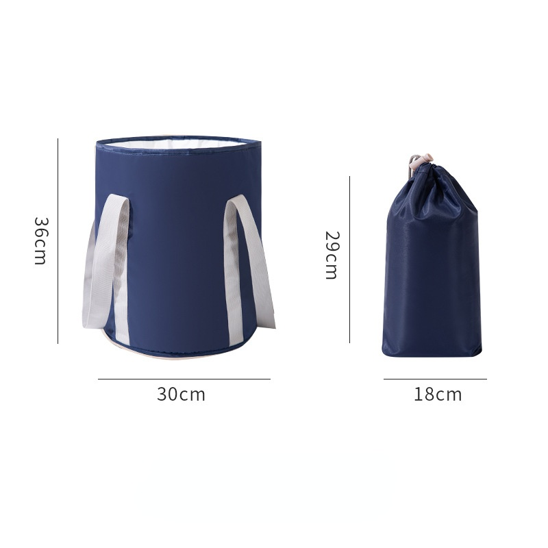 Foldable Basin Foot Bath Bucket Wash Basin Bucket ... – Vicedeal