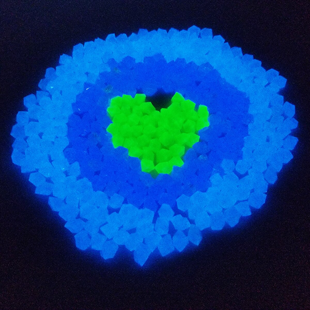 300 kpl pimeässä hohtavat kivet valokivet puutarha... – Vicedeal