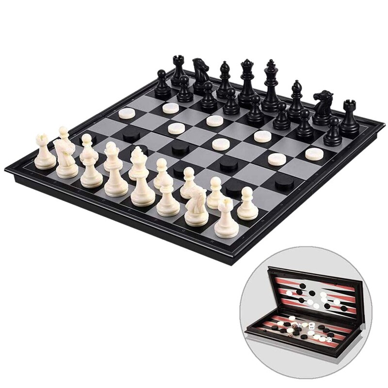 netic Chess Set for Kids and Adults with 3 in 1 Ch... – Vicedeal