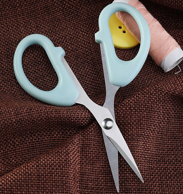 Stainless steel scissors household scissors plasti... – Grandado